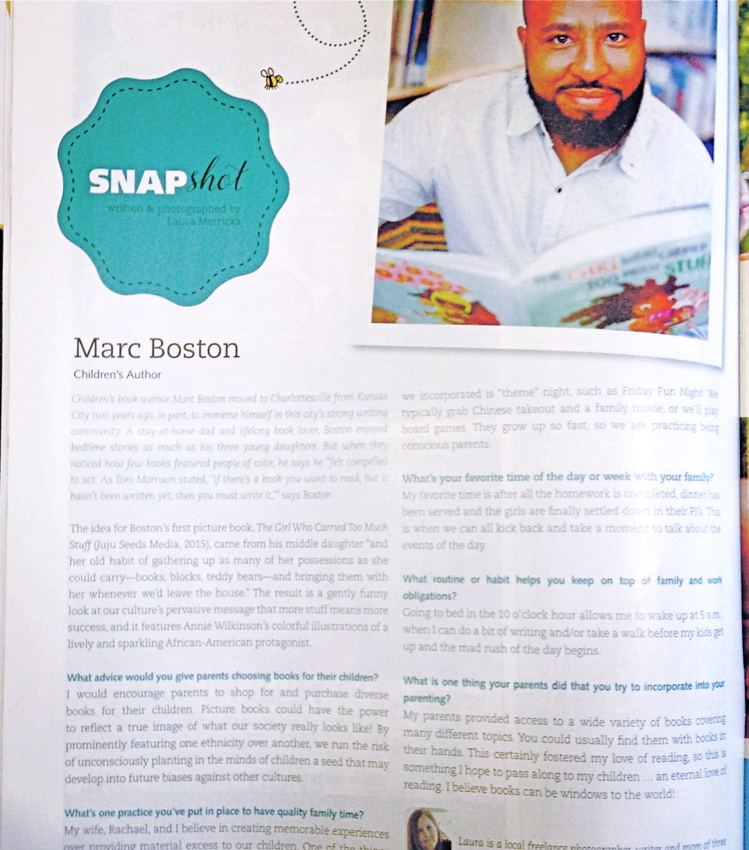 Snapshot! – Marc Boston