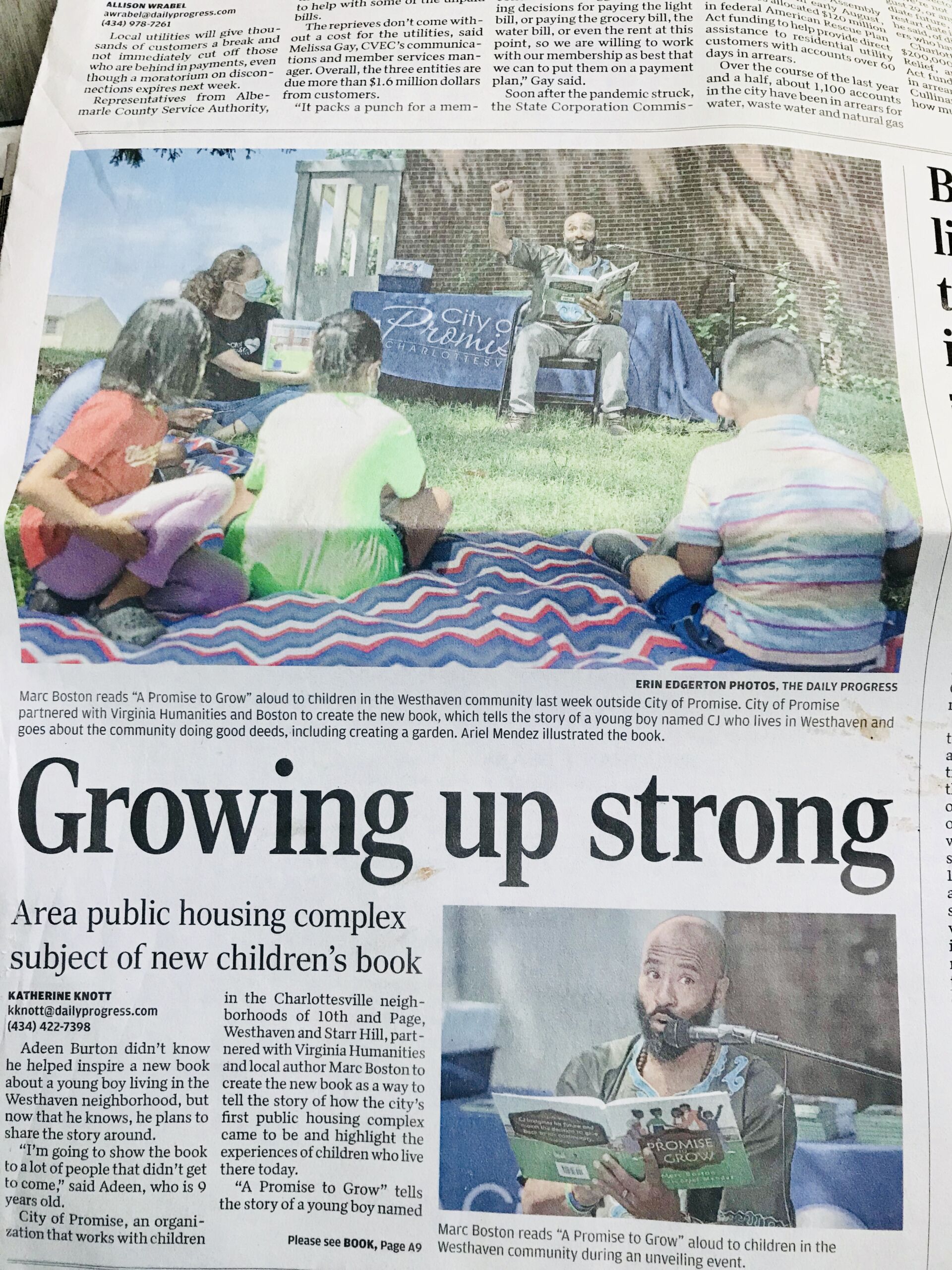 Marc Boston – Author of The Girl Who Carried Too Much Stuff